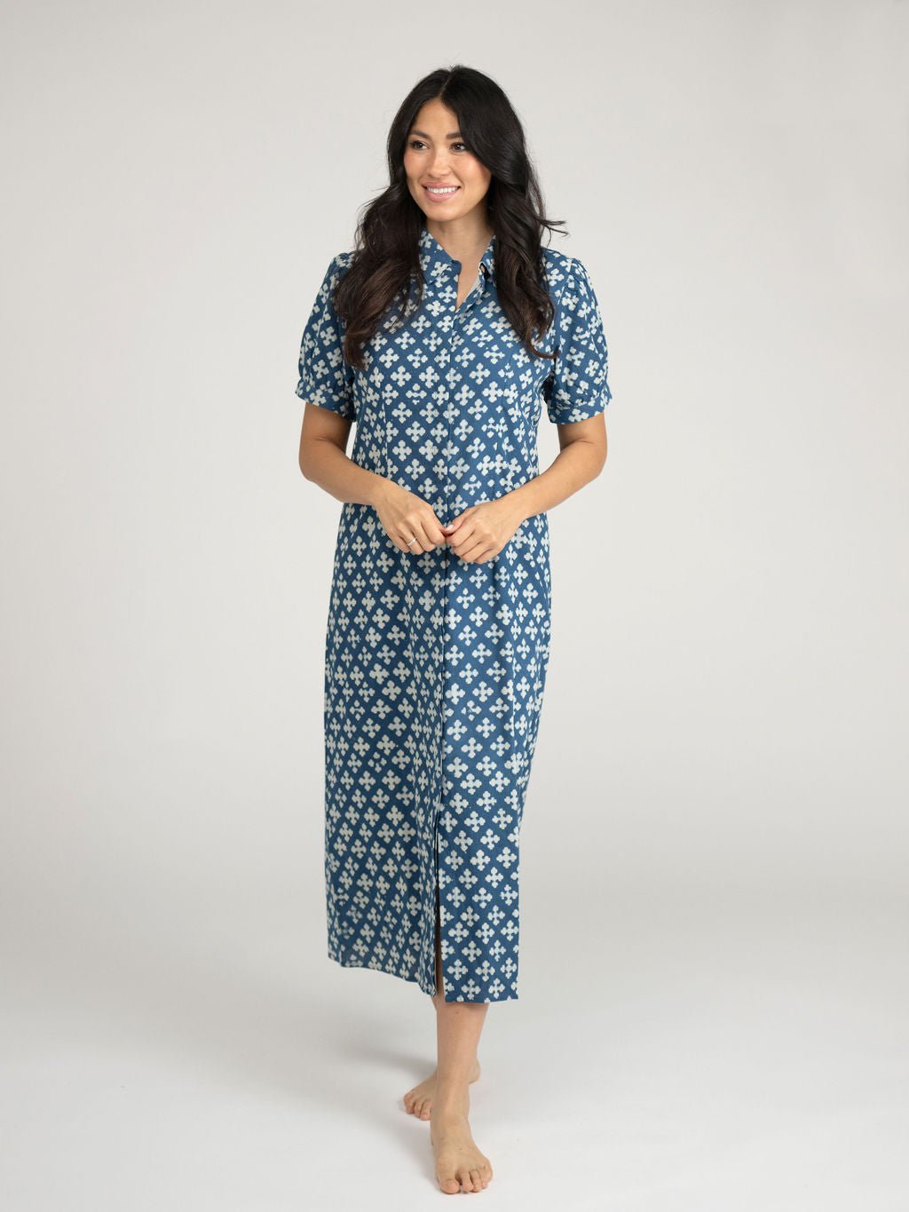 The Kris Dress | Blue Cross India Resist – Beau & Ro