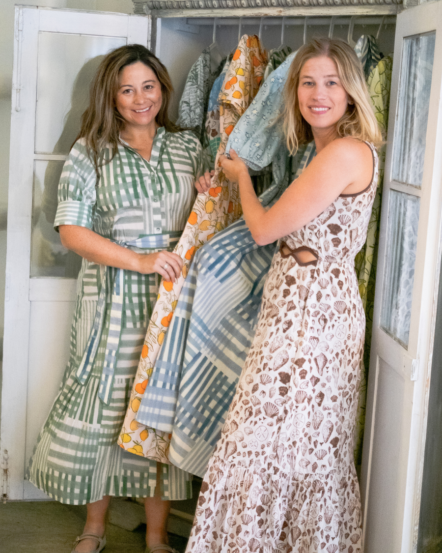 The Abby Skirt | Blue Shells – Beau & Ro